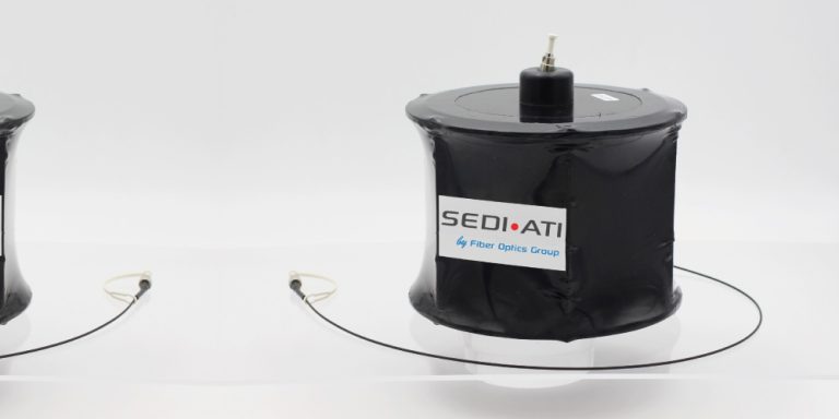 Disposable lightweight fiber-optic spool for Unmanned Aerial Vehicles ...